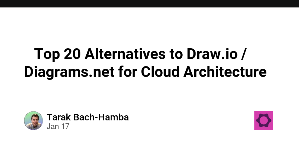 📌 Top 20 Alternatives to Draw.io / Diagrams.net for Cloud Architecture ...